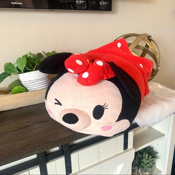 Disney | Toys | Disney Jumbo Tsum Tsum Minnie Mouse Pillow Plush ...